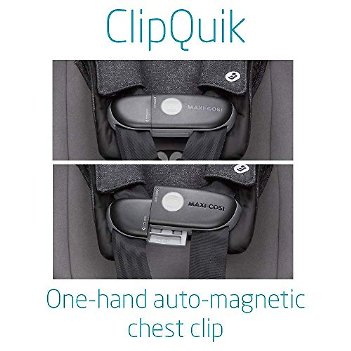 Maxi-Cosi Magellan Xp Max All-In-One Convertible Car Seat with 5 Modes & Magnetic Chest Clip, Nomad Black
