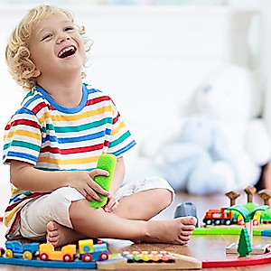 4Pack Case for Roku Remote, Cover for Hisense / TCL Roku TV Steaming Stick / Express Universal Replacement Controller Silicone Sleeve Skin Glow in The Dark Green Sky Purple Red