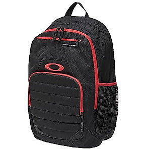Oakley Enduro 25Lt 4.0 Backpack, Black/Red, One Size