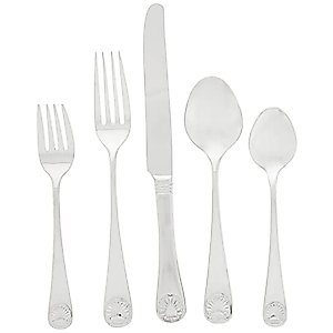 Ginkgo International 20-Piece Stainless Steel Flateware Place Setting , Service for 4