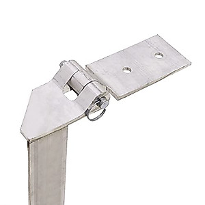 HD Ramps 26" W Folding Aluminum Punch Plate Trailer Step