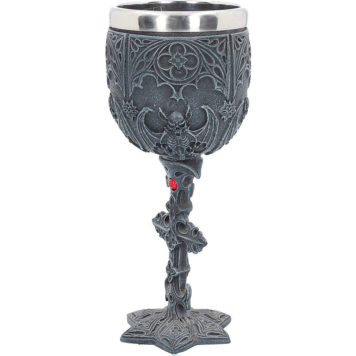 Nemesis Now Black Vampires Goblet 18.8cm, 1 Count (Pack of 1)