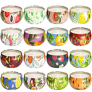 16 Pack 2.5OZ Soy Candles for Home Scented - Fruit Odor Highly Fragranced Candle, Aromatherapy Candle Gift Set for Women Birthday Mother's Thanksgiving Day Present