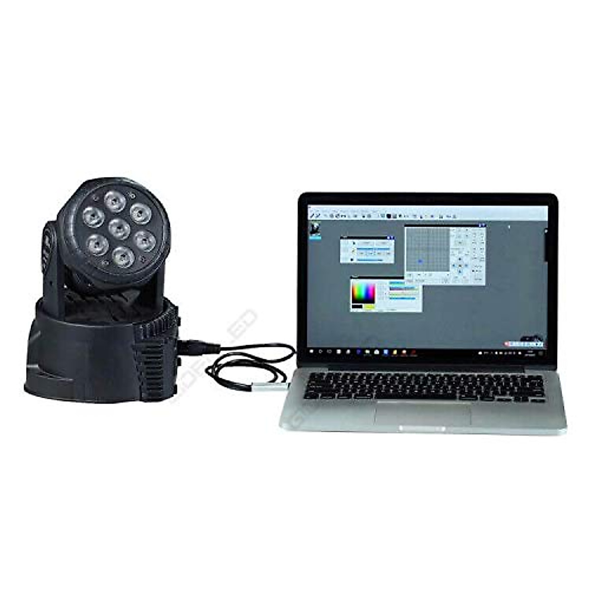 GIDERWEL USB to DMX Interface Adapter/Dongle,USB DMX512 Cable LED Controller Studio Computer PC Stage Lighting Controller Dimmer for Signal Conversion of Stage Light