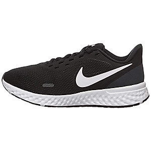 Nike Women's Revolution 5 Running Shoe, Black/White-Anthracite, 6.5 Wide US