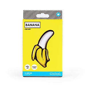 Mustard Banana USB Hub with 4 x USB Ports