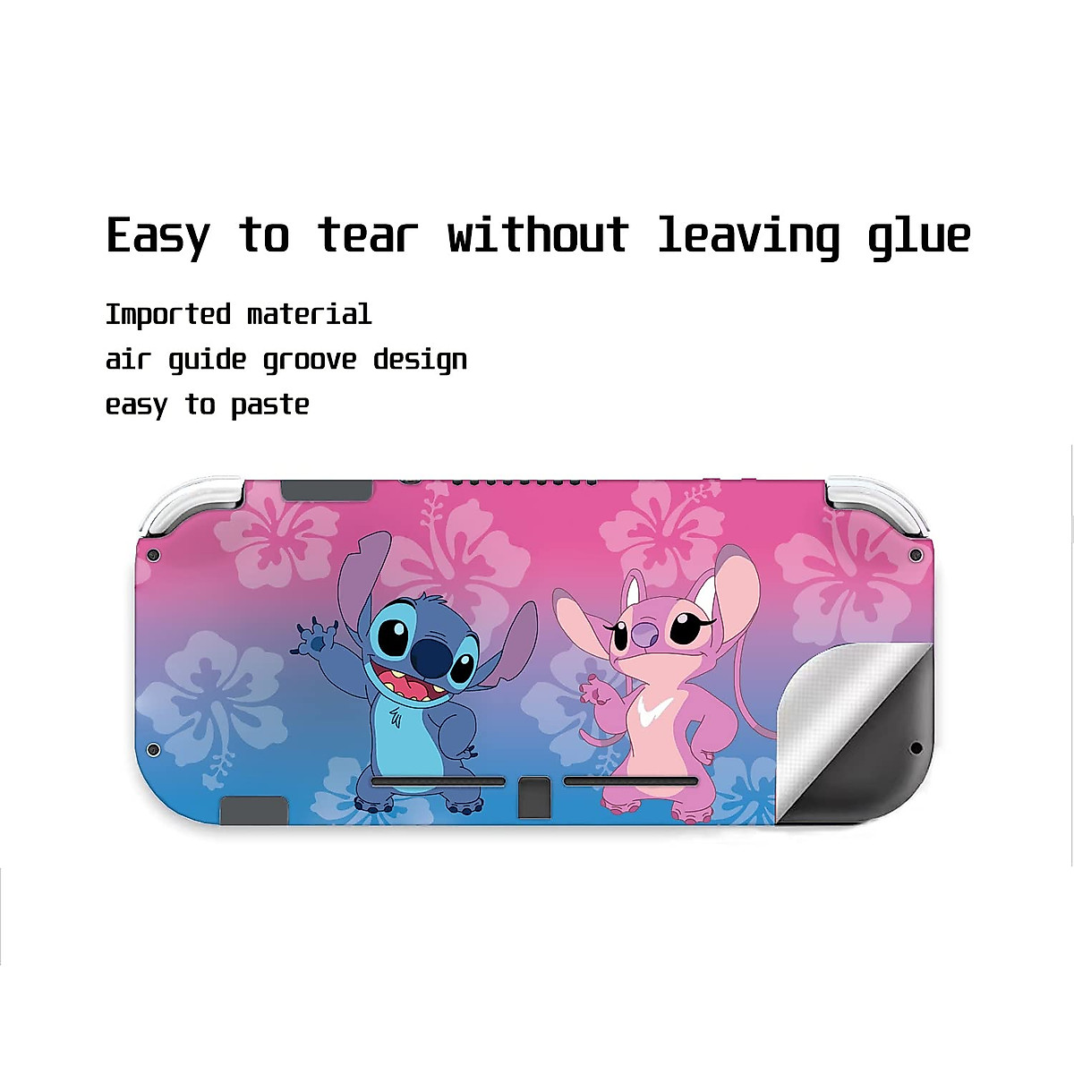 SadSkins Full Wrap Skin for Switch Lite Anime Switch Lite Protector Skin Cover Matte Vinyl Decal Stickers（Only Switch Lite）