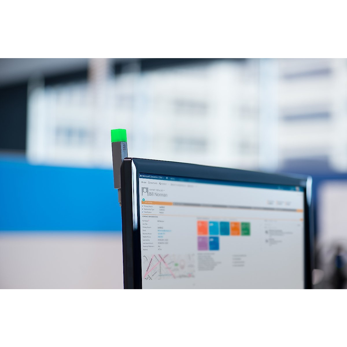 Embrava Blynclight Mini - Busy Light for The Office (Designed for Monitors and laptops)