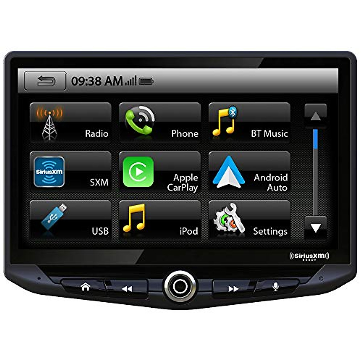 STINGER Wrangler JK (11-18) Radio Replacement Kit Heigh10 10" Infotainment System with Android Auto, CarPlay, Bluetooth, with Dash Kit, Interface, Dual USB Port & Antenna Adapter