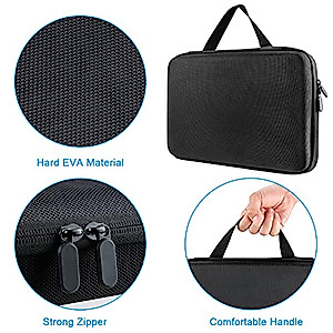 Jucoci Toy Organizer Case Compatible with Bakugan Battle Planet, BakuCores, Armored Alliance, Geogan Rising, Toy Organizer Storage Container Holder Fits for 35 Pieces. (Only Case) Black