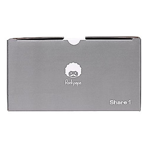 rockpapa Share 1 Kids Headphones Wired with Microphone & Share Port, 85dB/94dB Volume Limited, Cute Foldable Student Child Boys Girls Headphones for School/Classroom/Travel Black/Grey