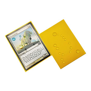 Zoopin Double Matte Card Sleeves,Yellow, 320pcs -Pack … …