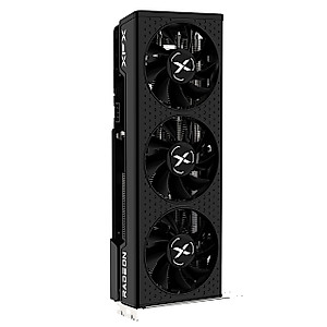 XFX Speedster QICK308 Radeon RX 6600 XT Black Gaming Graphics Card with 8GB GDDR6 HDMI 3xDP, AMD RDNA 2 RX-66XT8LBDQ