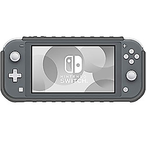 Nintendo Switch Lite Hybrid System Armor (Gray) by HORI - Officially Licensed by Nintendo