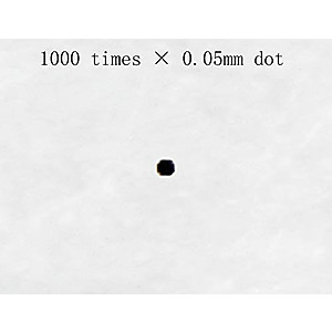 High Precision 1 Micron SEC Size Estimation Chart Transparency Defect Diameter Area Measure 1/5/10 Pieces Pack (1, 3)