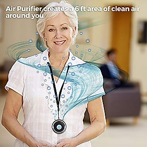 Travelon Personal Air Purifier, Black