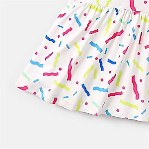 L.O.L. Surprise! Girls Nightgown White Pink Dress Strapless Causal Dress 6-12 Years