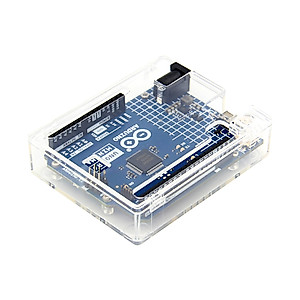 Geekworm UNO R3 Case | Protective Enclosure ABS Computer Box for Arduino UNO R3/UNO WiFi REV2/UNO REV3- Black