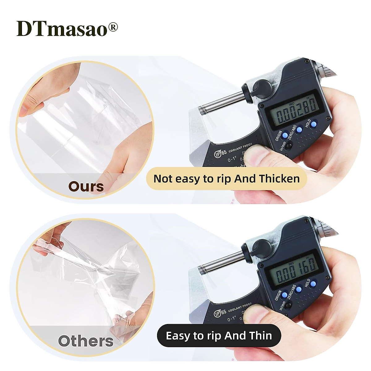 DTmasao Clear Self Sealing Cellophane Bags,4x6 Inches 100 Pcs Cookie Bags Resealable Cellophane Bag for Packaging Cookies,Gifts,Favors, Products,Candy