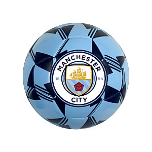 Icon Sports Manchester City Soccer Ball #4, Licensed M. City Ball (Size 4)