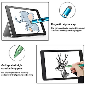 Stylus Pen for Touch Screens, iPad Pencil 2nd Generation with Wireless Charging