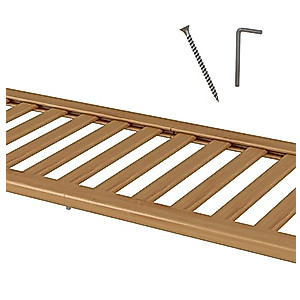 KSKSPE 4-Tier Free Standing Shoe Racks, Stackable | Beautiful | Natural | Functional | Sturdy, Bamboo Shoe Rack For Hallway Closet Living Room Entryway Organizer (4-Tier)