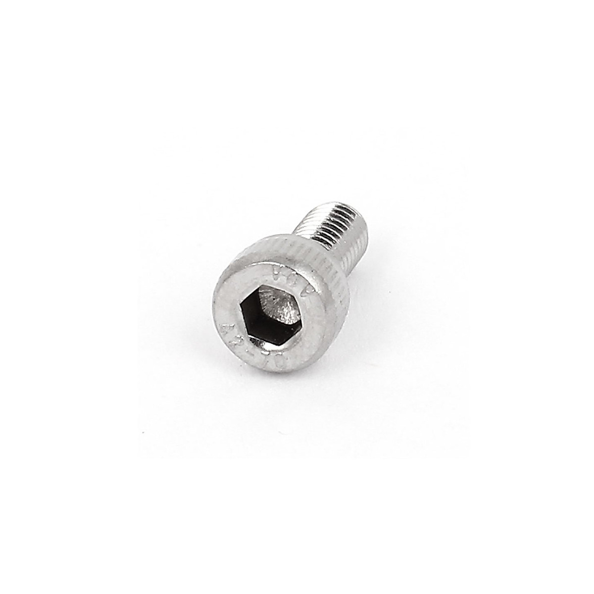 0.7mm Pitch M4x10mm Stainless Steel Socket Cap Screws Head Key 20 Pcs