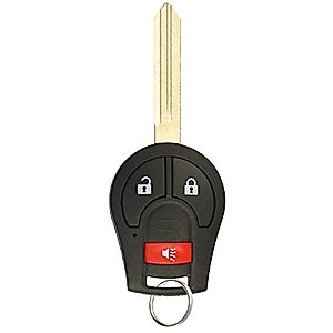 KeylessOption Keyless Entry Remote Control Car Uncut Ignition Key Fob Replacement for CWTWB1U751