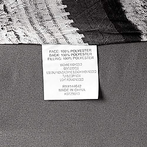 Avondale Manor Laken 7-Piece Bed in a Bag, Queen, Black