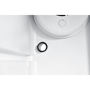 EdgeStar BR3002BL 24 Inch Wide Kegerator Conversion Refrigerator for Full Size Keg - Black