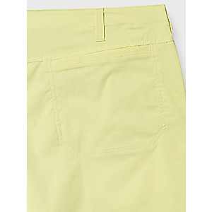 Under Armour Men's Fish Hunter 8-inch Shorts, Neo Yellow (730)/Pitch Gray, 44