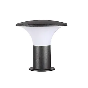 Lights Outdoor Creative Mushroom Outdoor Lawn Column Post Lights Exterior Waterproof Landscape Lighting Streetlights E27 Anti-Rust Aluminum Villa Courtyard Garden Rainproof Lantern Pole Lamp Stadium