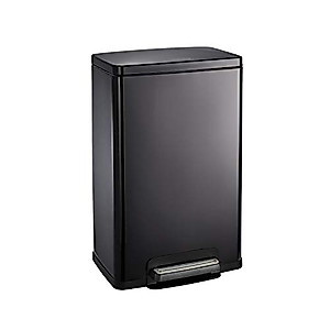 Tramontina Step Can Stainless Steel 13 Gallon Gray, 81200/569DS