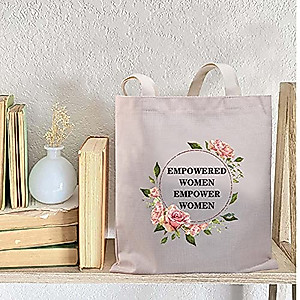 Feminist Tote Bags For Women Empowerment Gift Empowered Women Empower Women Gift (Empowered women TG 2)