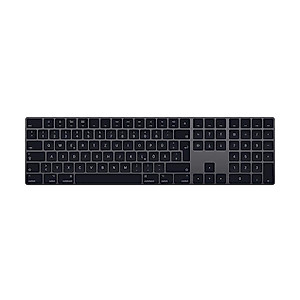 Apple Magic Keyboard with Numeric Keypad (Wireless, Rechargable) (US English) - Space Gray