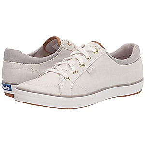 Keds Women's Center II Sneaker, Gray Stripe, 7.5 Medium