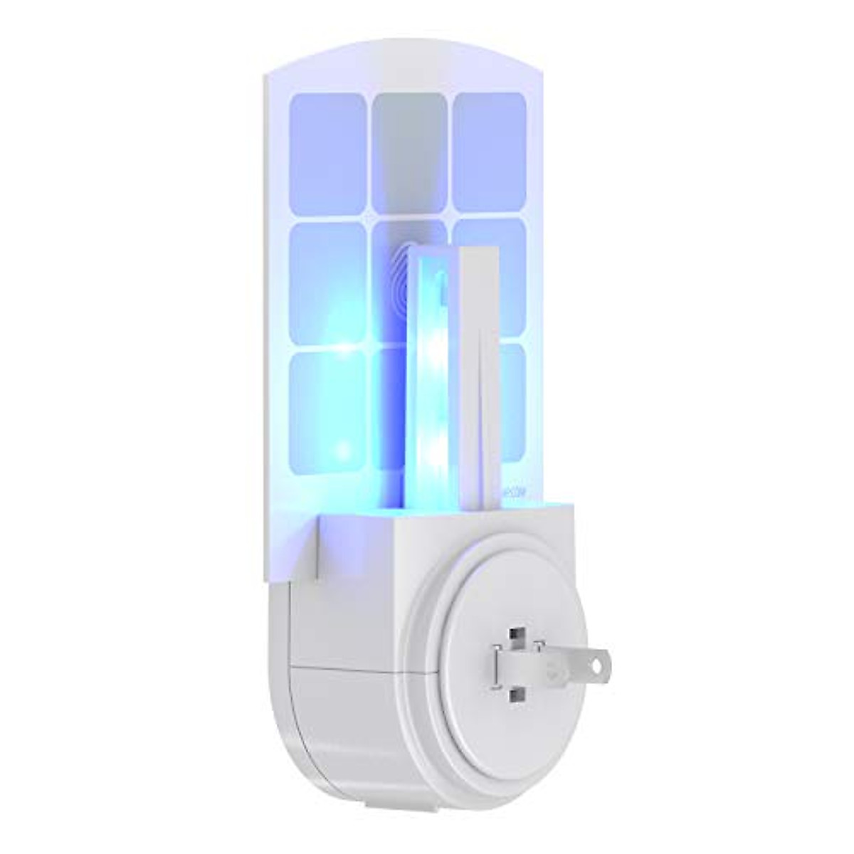 DynaTrap DT3005W DOT Indoor Plug-In Fly Trap for Flies, Fruit Flies, Moths, Gnats, & Other Flying Insects – Protects up to 400 Sq Ft