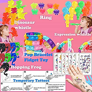 YOAUSHY 180 Pcs Party Favors for Kids 4-8-12,Treasure Box Toys for Classroom Prizes Goodie Bags Stuffers,Bulks Toys for Kids Birthday Favors Gifts Christmas Stocking Stuffers Easter Pinata Fillers
