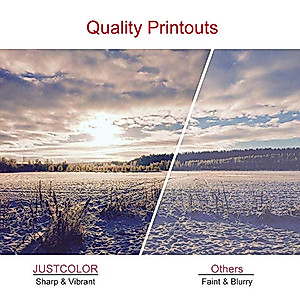 JUSTCOLOR Compatible Ink Cartridges Replacement for HP 02 Ink Cartridge to use with Photosmart D7155 D7160 D7245 D7255 D7363 D7460 3210 3310 C5180 C6250 C6280 C7280 C7180 D7255 Printer (6-Pack)