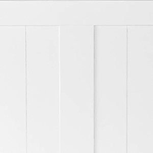 Donco Kids 325-TW_505-W Sleigh Bed with Dual Underbed Drawers, Twin, White