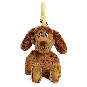 Aurora® Whimsical Dr. Seuss™ Max Stuffed Animal - Magical Storytelling - Officially Licensed - Brown 16 Inches