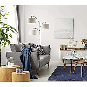 Adesso 4159-22 Cabo 82 inch 100.00 watt Brushed Steel Arc Floor Lamp Portable Light