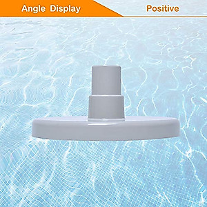Above Ground Pool Vacuum Plate for compatible with HydroSkim 513330, compatible with Hayward SP1091WM Replace Pool Skimmer, 6.25" Round