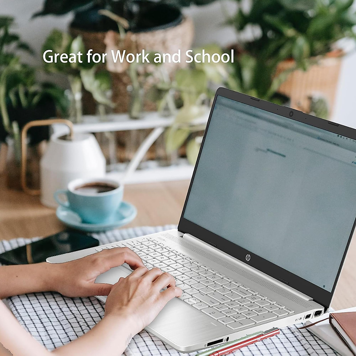 HP 17 Laptop, 17.3” HD+, Intel Quad Core i3-1125G4 Processor, 20GB RAM, 1TB SSD, Windows 11 Pro, Anti-Glare Display, Long Battery Life, Wi-Fi, Bluetooth, Webcam, HDMI, Alpacatec Accessories, Silver
