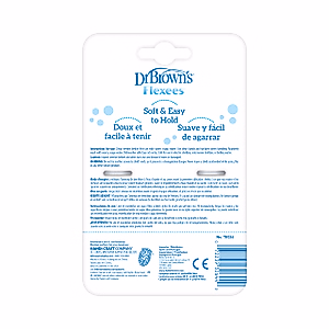 Dr. Brown's Flexees Beaded Teether Rings, 100% Silicone, Soft & Easy to Hold, Encourages Self-Soothe, 3 Pack, Pink, White, Gray, BPA Free, 3m+