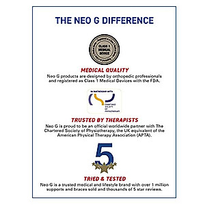 Neo G Wrist Brace for Kids - Support For Juvenile Arthritis, Joint Pain, Hand Sprains, Strains, Sports, Gymnastics, Tennis - Adjustable Compression - Class 1 Medical Device - One Size - Blue