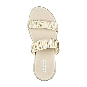 Skechers Womens ON The GO 600 Enchant Champagne Size 10