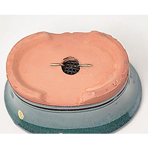 US Made 20 Pcs. 1.5"x 1.5" Black Plastic Drainage Mesh/Screen/Net for Bonsai Pot