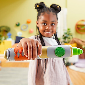 Star Wars: Young Jedi Adventures Kai Brightstar Green Extendable Lightsaber, Toys, Preschool Toys for 3 Year Old Boys & Girls