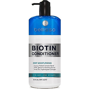 BELLISSO Biotin Shampoo and Conditioner Set and Biotin Conditioner